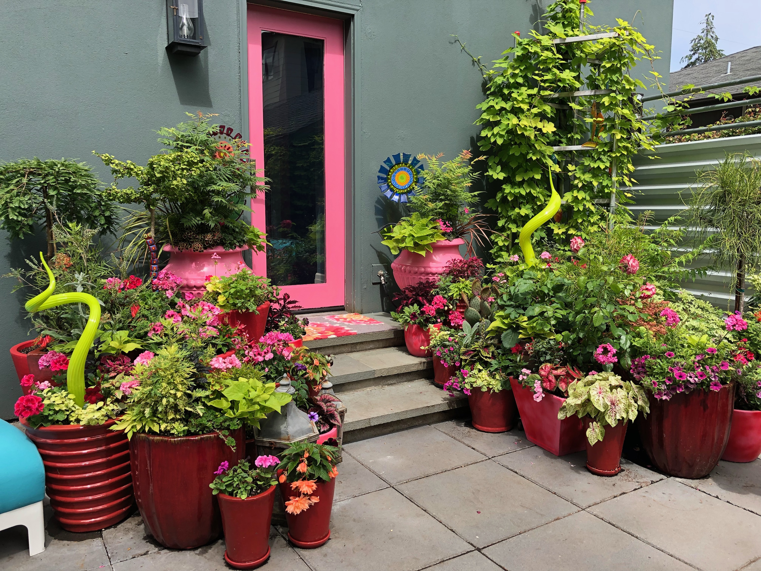 West Seattle Garden Tour featured eleven homes and one for bees